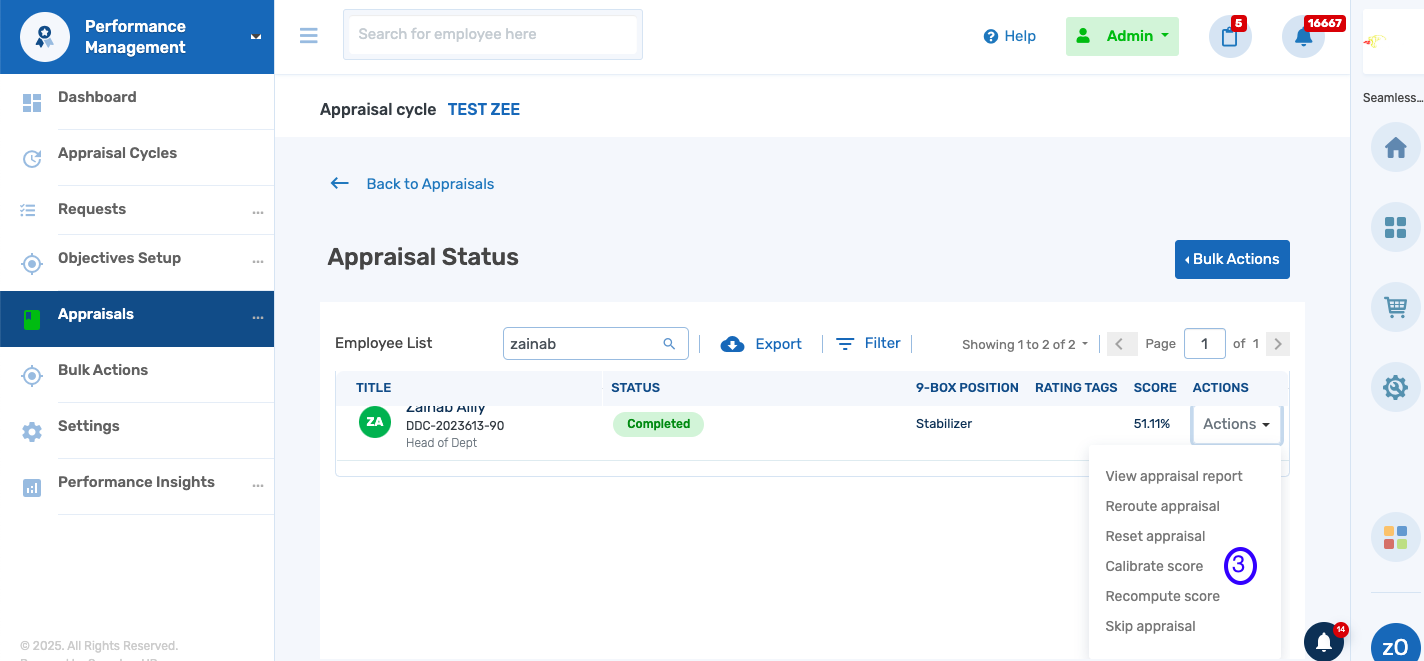How To Add Comment And Attachment To Calibration Score